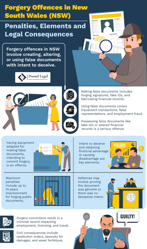 Forgery Offences: What is It & What are the Penalties (NSW)